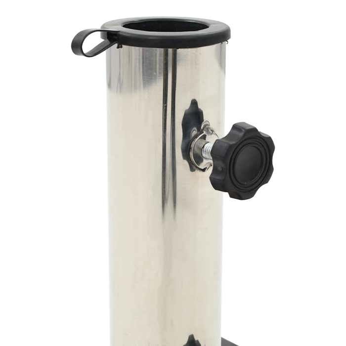 Socle de parasol Granite 28,5 kg Carré à roulettes durable - vidaXL ...