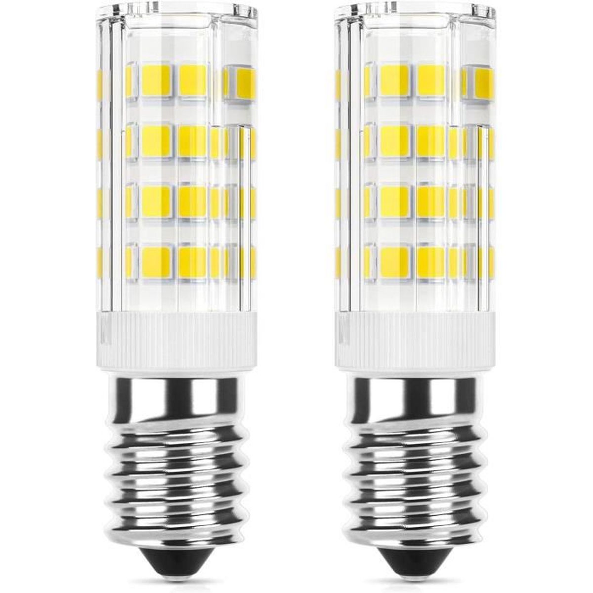 Ampoule LED réfrigérateur E14, Blanc froid 6000K, 3W remplace l'ampoule halogène 30W pour, 300LM ...
