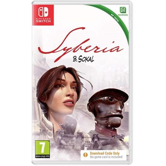 Jeu vidéo - Syberia 1 - Nintendo Switch - Aventure - Code de ...