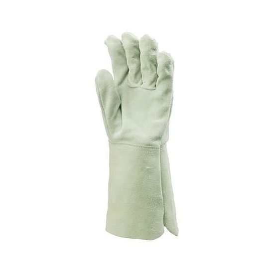 Gants de protection soudeur - EUROTECHNIQUE - MO2514 - Tout en croûte ...