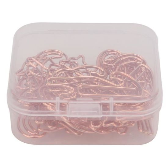 Qiilu trombones mignons 20 pièces petits trombones petit chat mignon ...