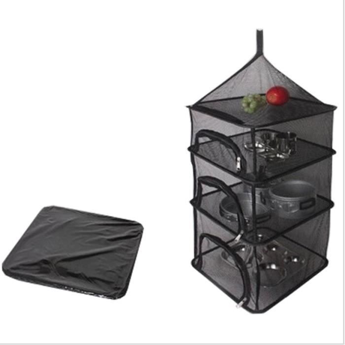 Filet sec de camping4 Couche Suspendre Filet de Schage Pliable Portable ...