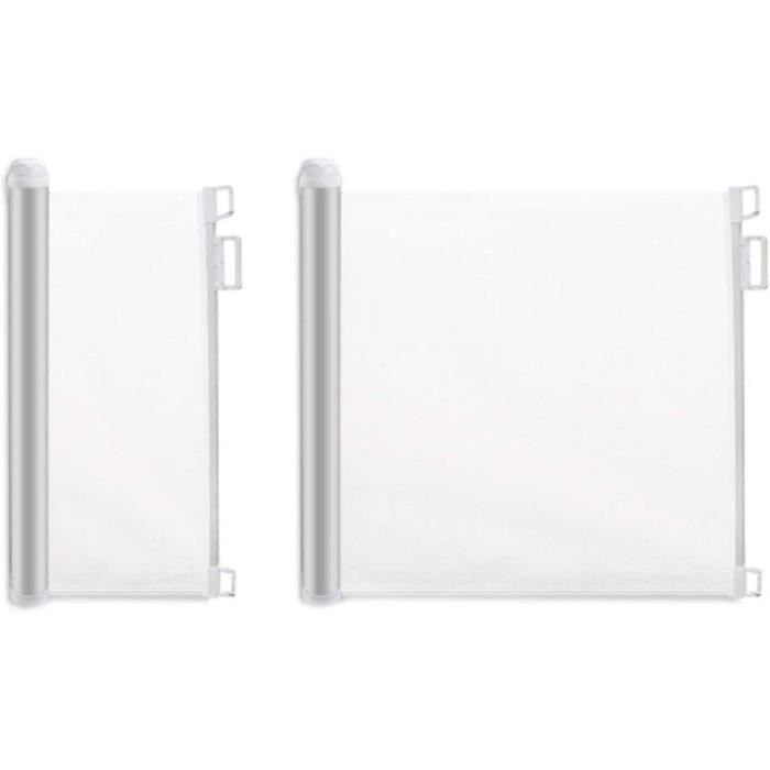 Porte rétractable - Barrière de Sécurité Extensible pour Bébés et ...