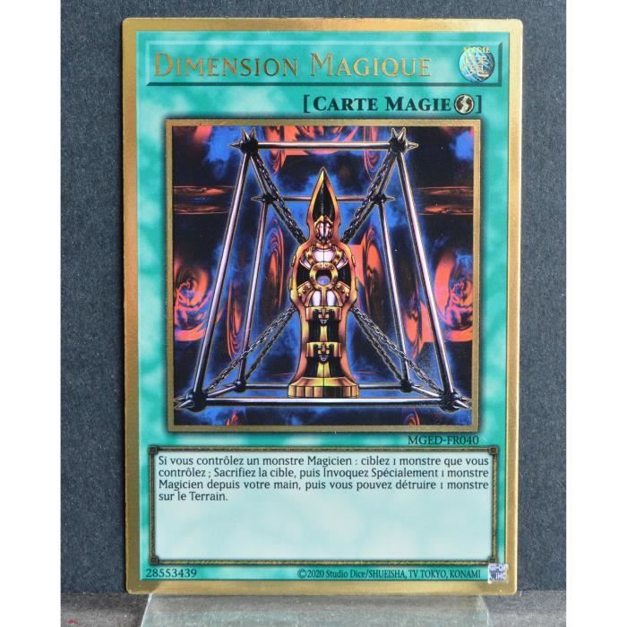 Carte YU-GI-OH MGED-FR040 Dimension Magique 2ED NEUF FR - Cdiscount Jeux - Jouets