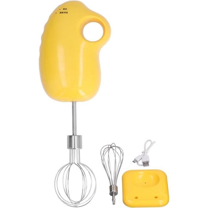 Mini Batteur À Main, Forme De Mangues Jaunes Multifonctions 2 Vitesses ...