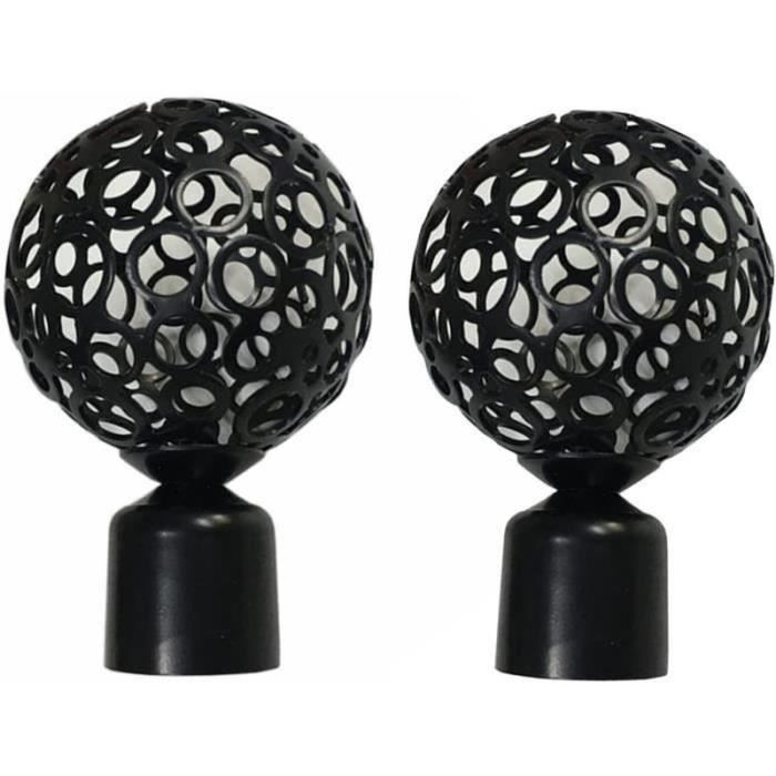 Embout tringle à rideaux Extrémités de tringle à rideaux Treillis Cage ...