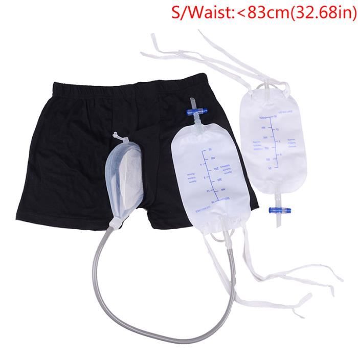 Color S Sac d'urine réutilisable pour homme, en Silicone, entonnoir ...