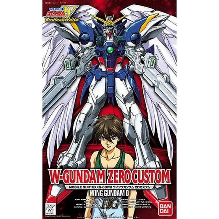 XXXG-00W0 Gundam Wing Zero Custom OVA GUNPLA 1-100 - Cdiscount Jeux ...