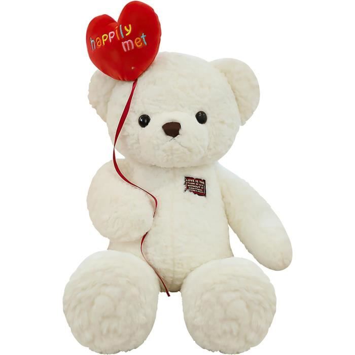 Nounours Blanc Ours En Peluche Bébé Couple Teddy Bear Ours Peluche Cute ...