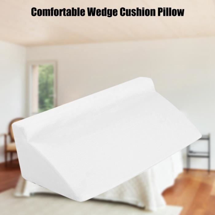 Coussin de Maintien Incliné Soutien Dorsal Lombaire Jambe en Mousse ...