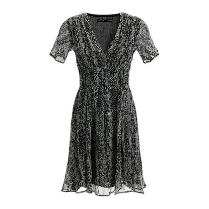 Robe femme Guess Lavinia - shaka snake white co - L Shaka snake white ...