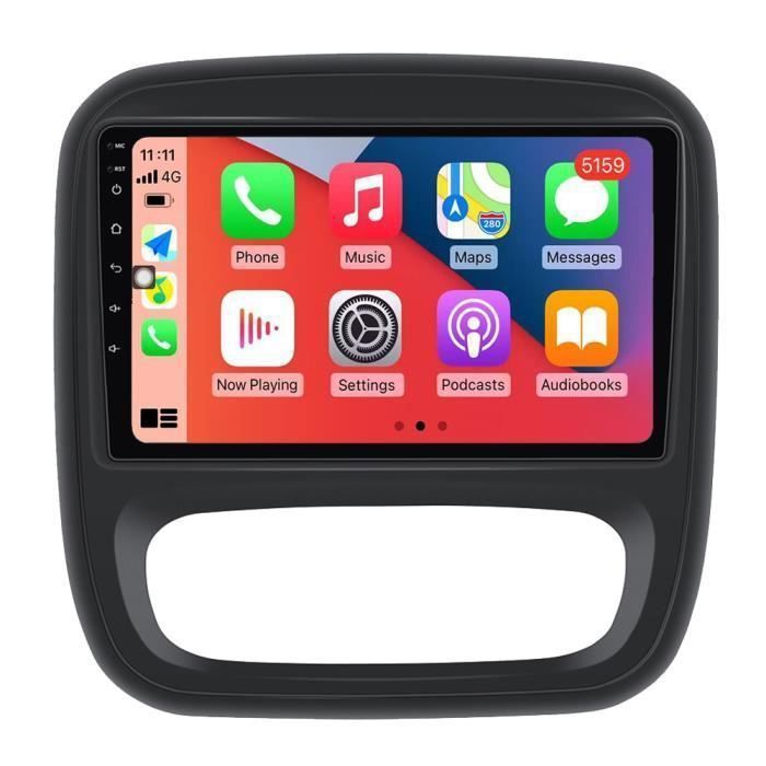 Autoradio GPS Bluetooth pour Renault Trafic 3 2014 - 2021 Opel Vivaro B ...