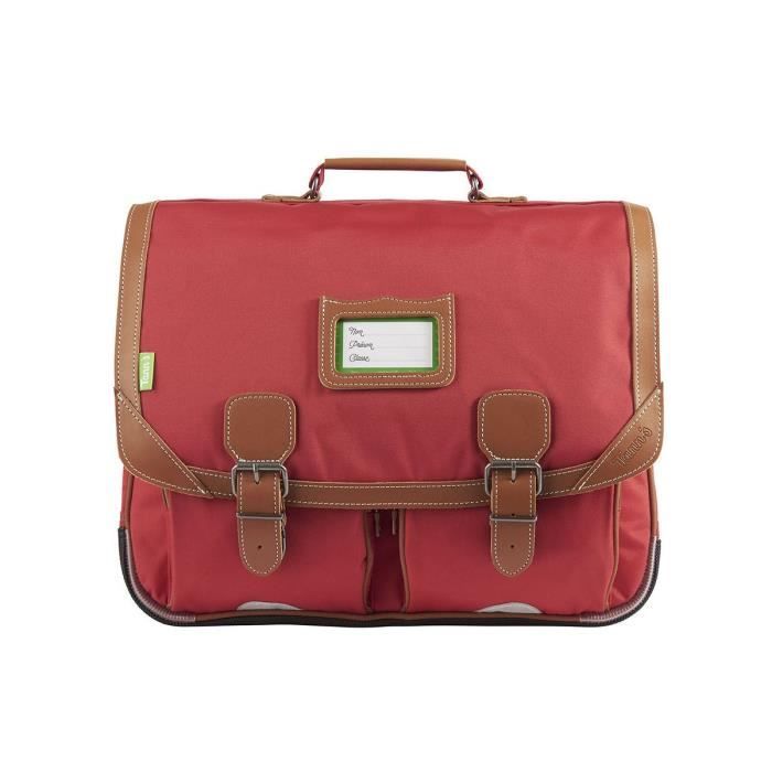 Tann's - Grand cartable 41cm CE2/CM1/CM2 rouge Madrid (41117) rouge ...