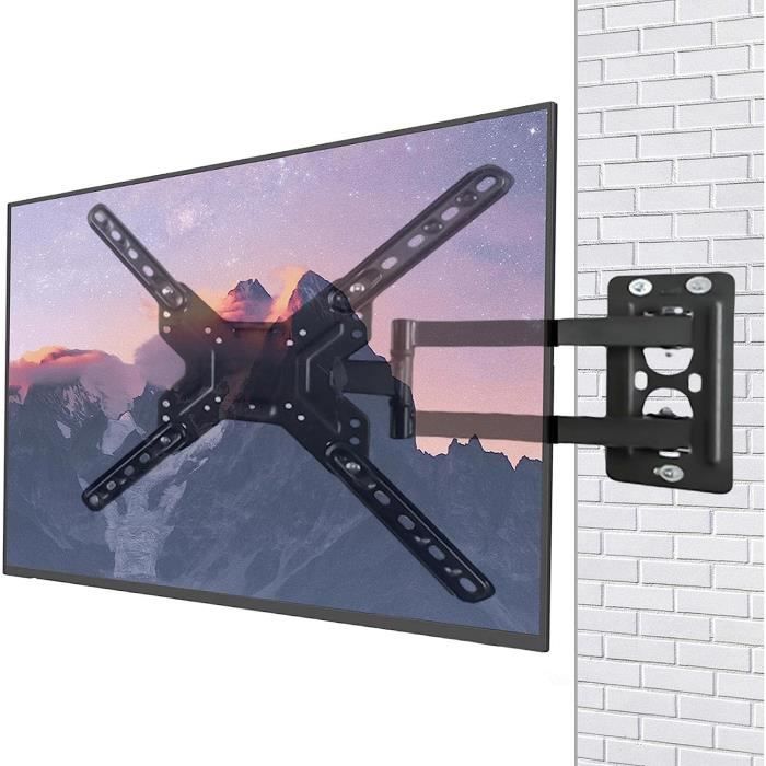 Support Tv Mural - Support Mural Articulé Pour Moniteur De Télévision ...