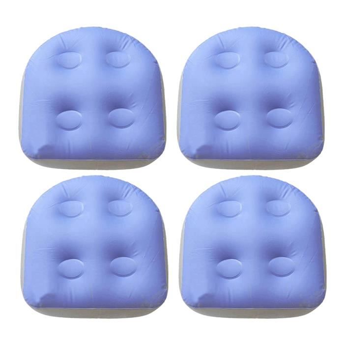 4pcs Jacuzzi Extérieur Spa Pad Soft Comfort Gonflage Hot Tub Oreillers ...