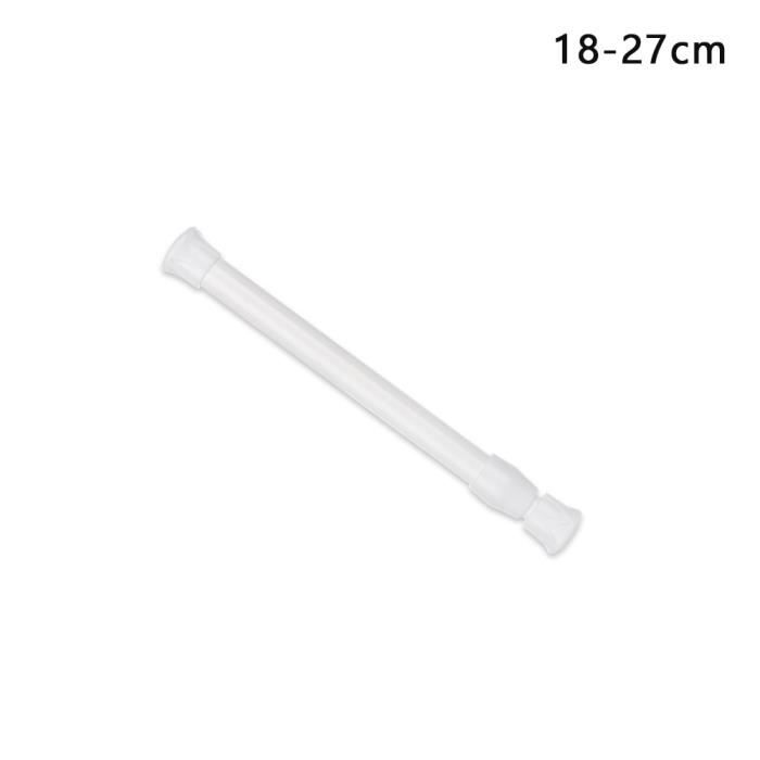 18-27cm -Poteau télescopique de rideau réglable multi usages, bâtons ...