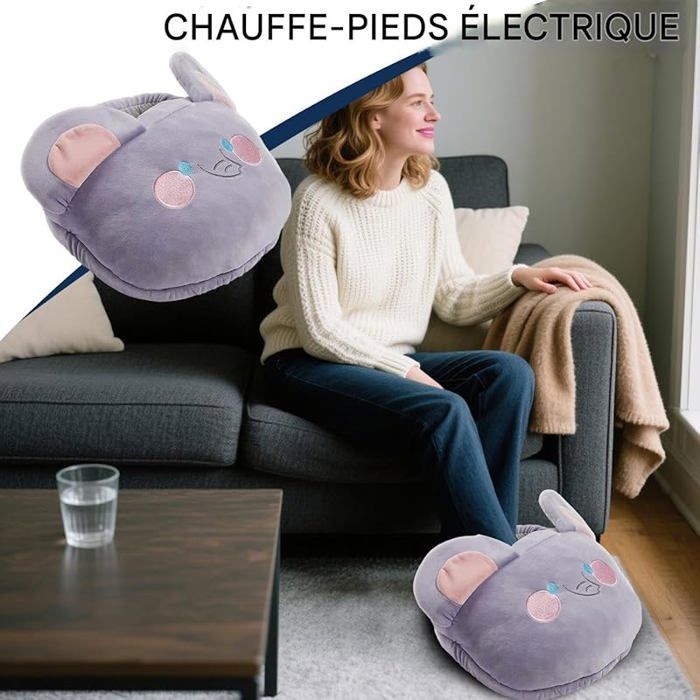 Chauffe-Pieds Électrique, Appareil de Chauffage USB pour Pieds ...