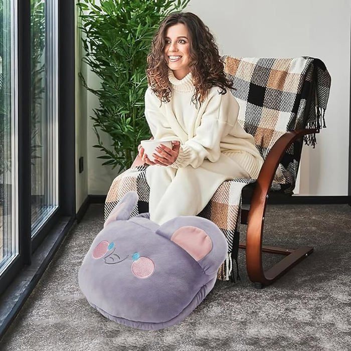 Chauffe-Pieds Électrique, Appareil de Chauffage USB pour Pieds ...