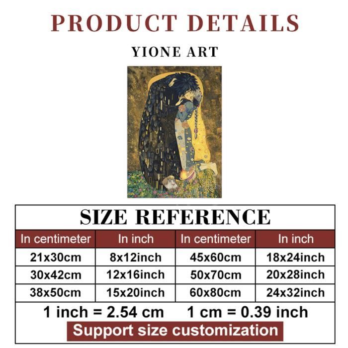 Claire - 35x50cm sans cadre - Affiche modulaire avec château en ...
