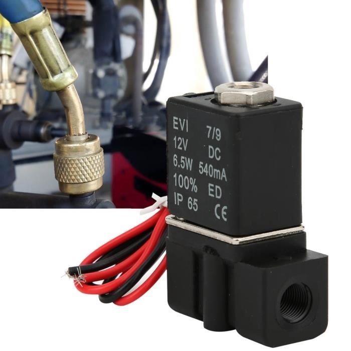 Zerone électrovanne 1/8 pouce Électrovanne électrique en plastique à ...