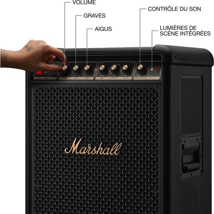 Enceinte sono DJ - MARSHALL - Bromley 750 - True Stereophonic 360 ...