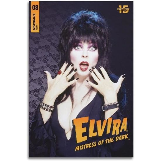 Poster Elvira, Mistress Of The Dark Movie Affiche D'Art Vintage Pour ...