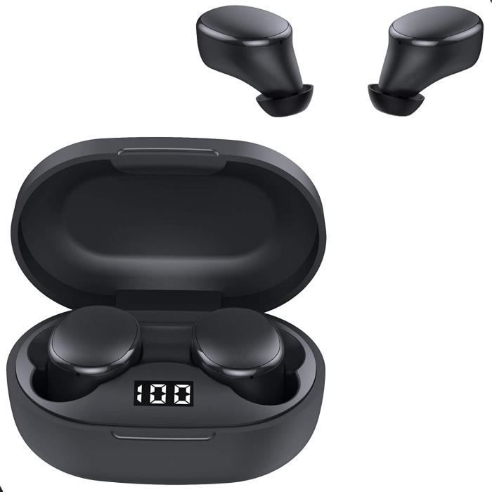 Écouteurs Bluetooth 5 sans Fil avec Contrôle Tactile, IPX5 Étanche ...