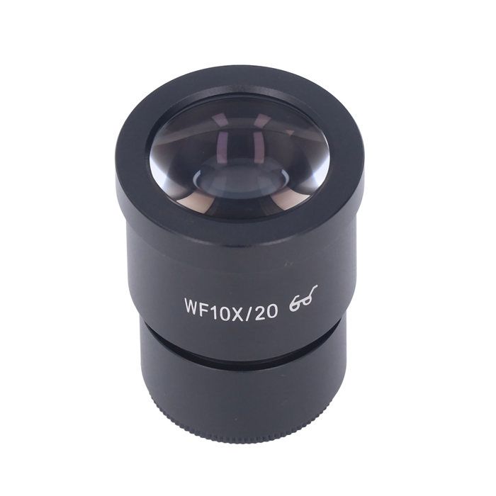 Lentille de microscope WF10X/20, oculaire grand angle de laboratoire 30 ...