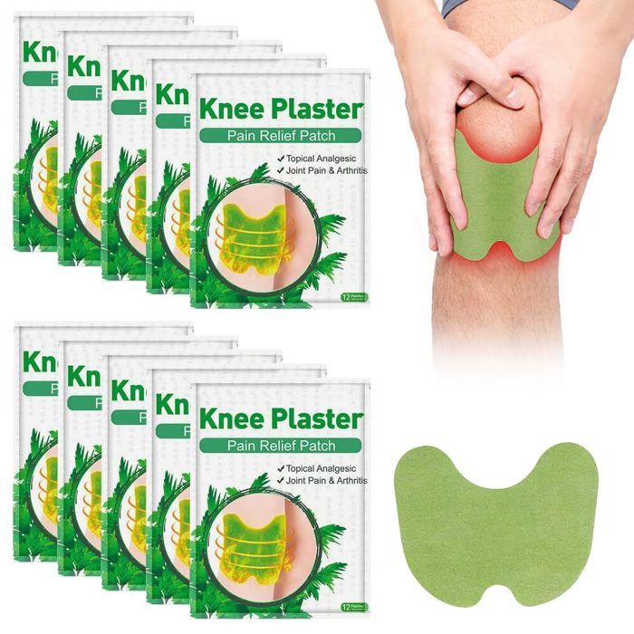Patch Anti Douleur Genou, 120PCS Knee Pain Relief Patch, Patch de ...