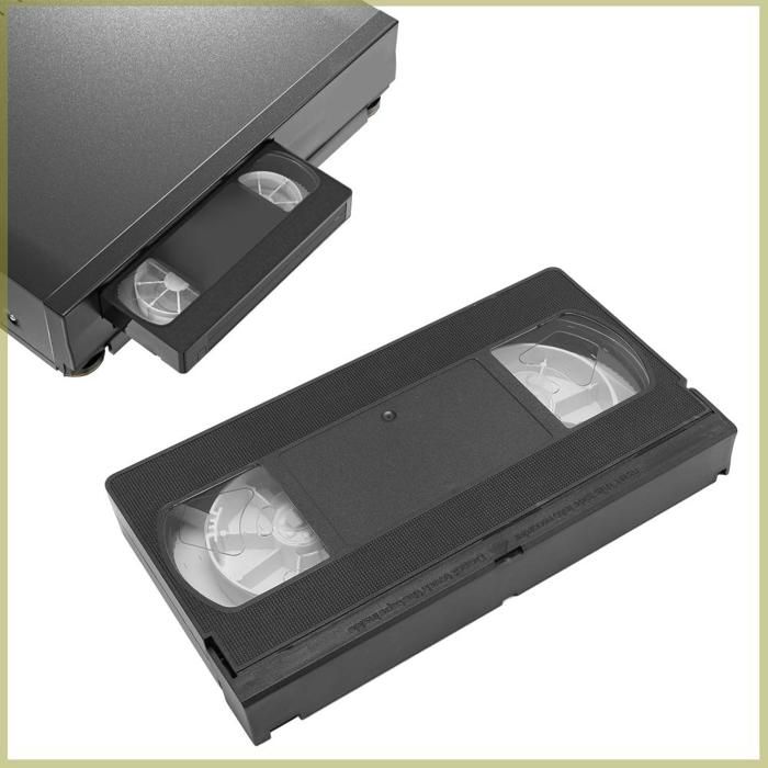 Ruban VHS / VCR Head Cleaner, Reutilisable Player Head Cleaner ...