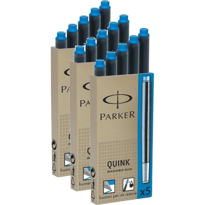Z44 Pack De 5 Cartouches D'Encre Noir, 15 Patronen, Bleu, 5[n4044 ...