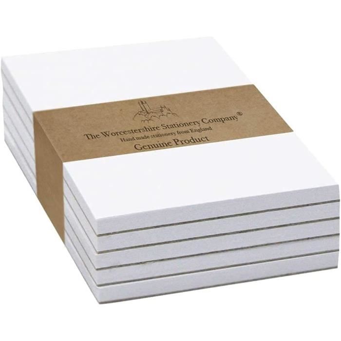 Bloc Note A7, uni, Lot de 5, 50 feuilles par bloc, 80 g-m²[469 ...