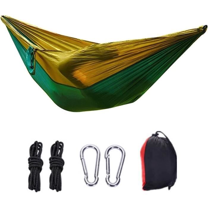 Camping Hamac Chaise Suspendue Lit Double Usage Portable Hamac ...