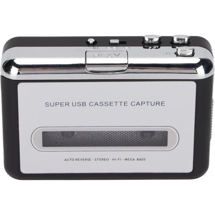 Lecteur de Cassettes, convertisseur de Cassette USB vers MP3 Standard ...