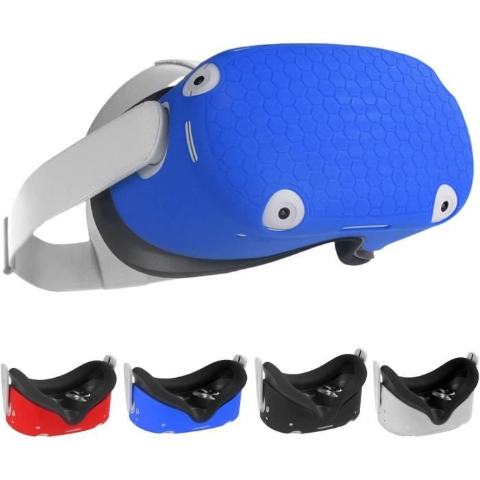 VR Silicone Housse de Protection pour Oculus Quest 2 Casque Avant ...