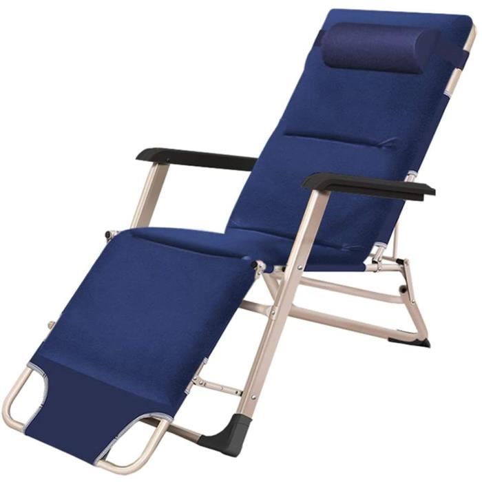 Transat jardin Fauteuils inclinables pliants chaises de Jardin, Bains ...