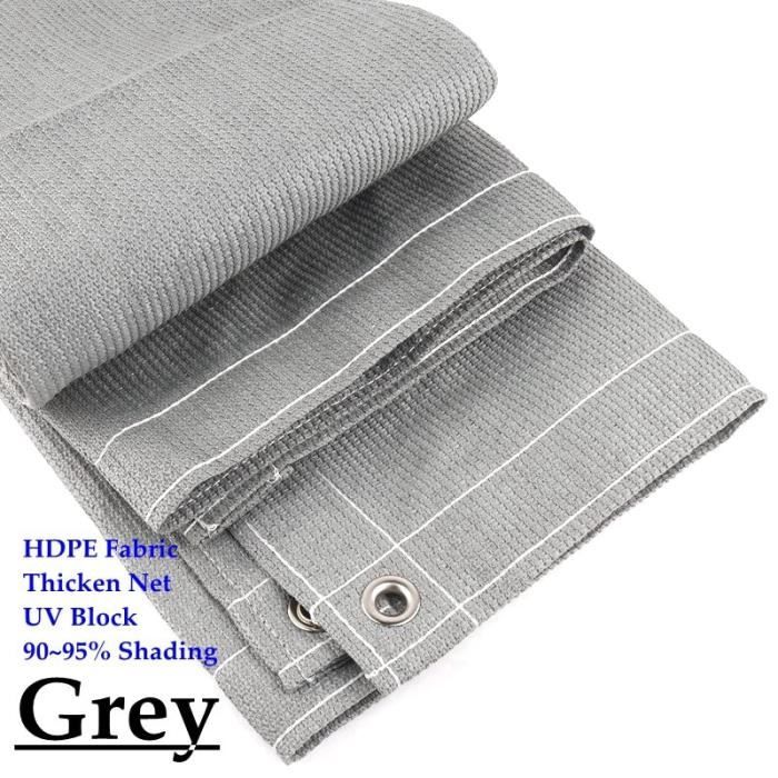 Couleur Gris taille 2m x 3m Filet de parasol Anti-UV de haute qualité ...