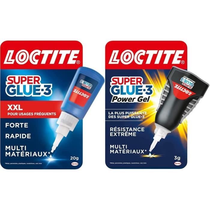 Loctite Super Glue-3 Xxl, Colle Forte Grand Format Pour Usages ...