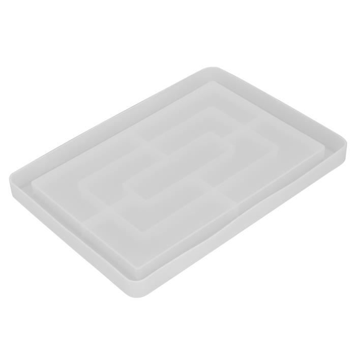 Cuque Moule en silicone rectangle Moules à Plateaux en Silicone Moule ...