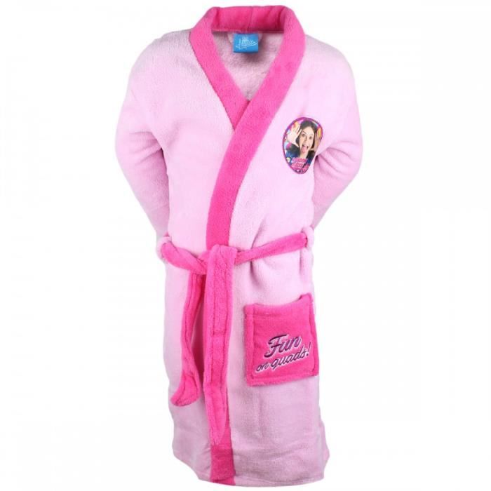 Peignoir robe de chambre SOY LUNA 12ans rose - Cdiscount Prêt-à-Porter
