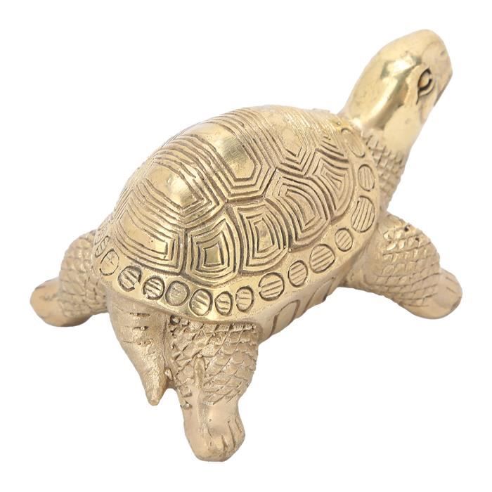 Fdit cadeau de collection de tortue en laiton Décoration de bureau ...