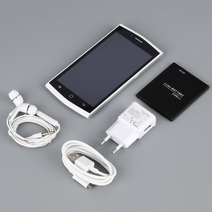 MTK 6572 5,0 pouces Smartphone Android 4.5.2 1 Go + 8 Go Double SIM ...