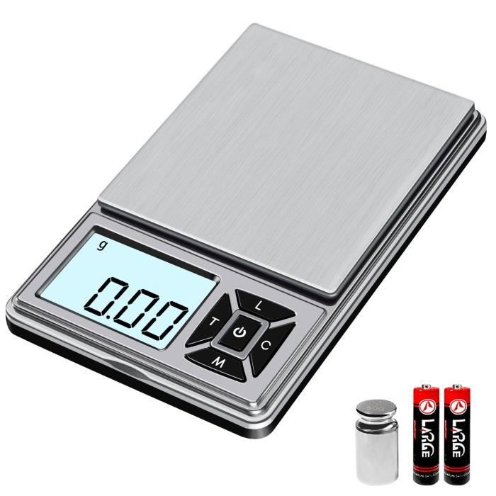 Balance Digitale De Poche 300G X 0.01G De Précision,Micro Mini Balance De Haute Précision Poids ...