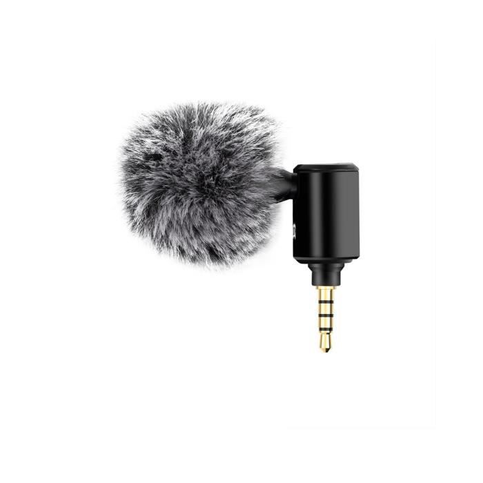 Mini Microphone RéGlable pour Portable avec Prise 3,5 Mm pour ...