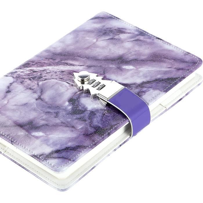 Carnet de Notes Carnet Secret fille Journal intime avec code pour ...