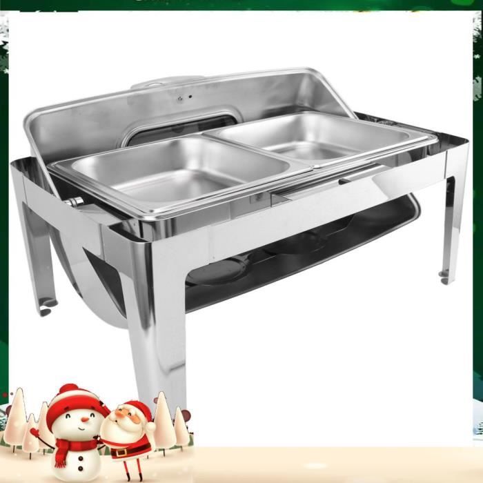 BEL-Réchaud Chafing Dish inox Buffet Chafer 9L Buffet restauration ...