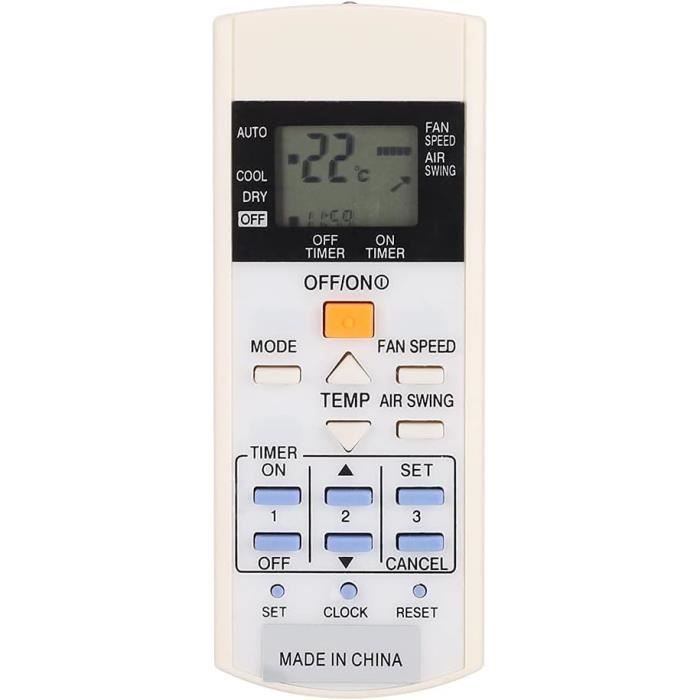 Télécommande De Climatiseur Pour A75C3297, Télécommande Universelle De Remplacement Pour ...