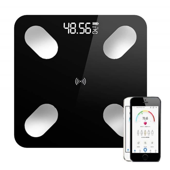 Balance Pese Personne, Pèse Personne Connectée Bluetooth Avec App ...
