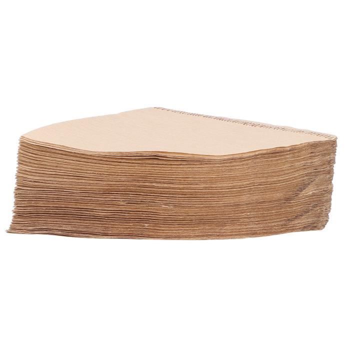 Papier filtre à café - VBESTLIFE - Jetable - Pte de bois naturelle ...