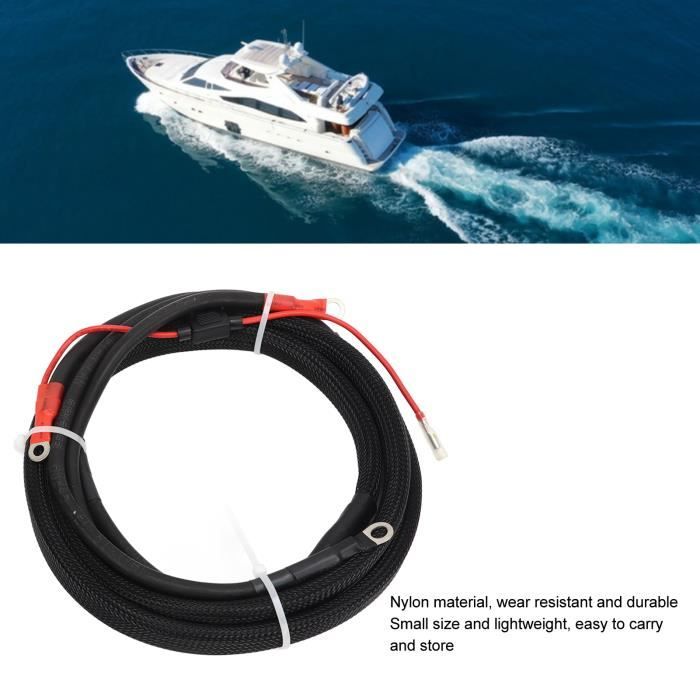 Câble d'alimentation universel pour moteur hors-bord Câble de batterie ...